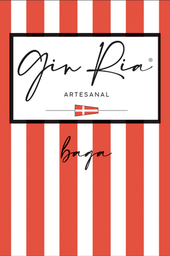 GIN RIA garrafa 700 ml 40% Vol. Álc. BAGA | Gin Ria